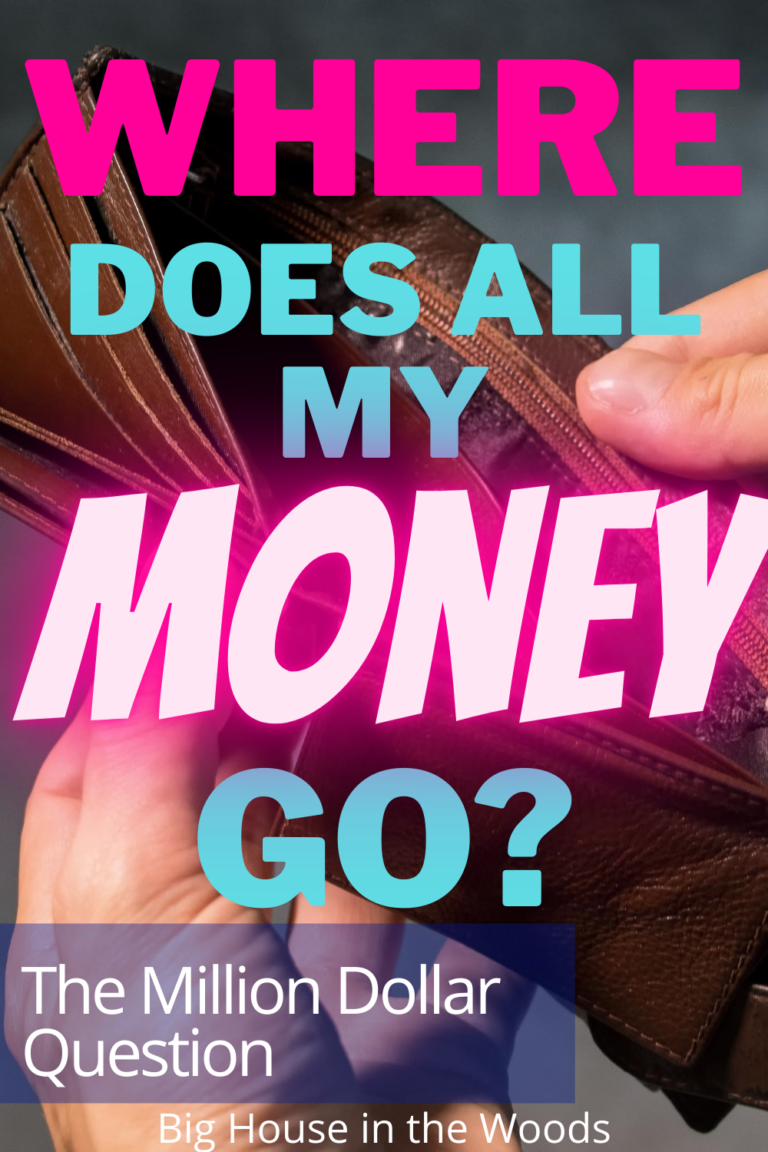 Where Does All My Money Go? - Big House in the Woods